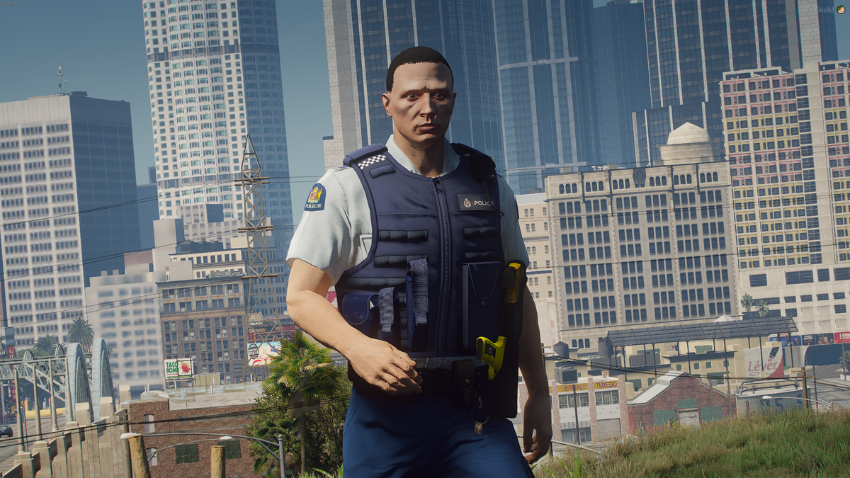 New Zealand Police Stab-Proof Frontline Vest – Piping Modifications