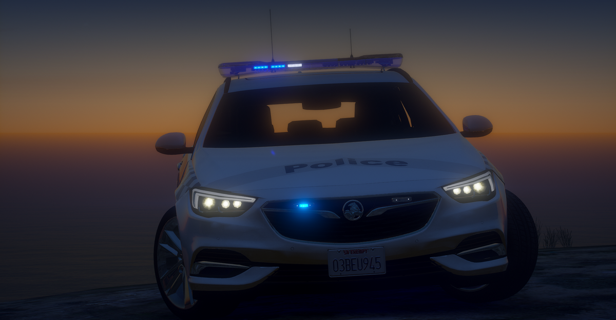 VicPol General Duties Holden ZB Wagon – Piping Modifications