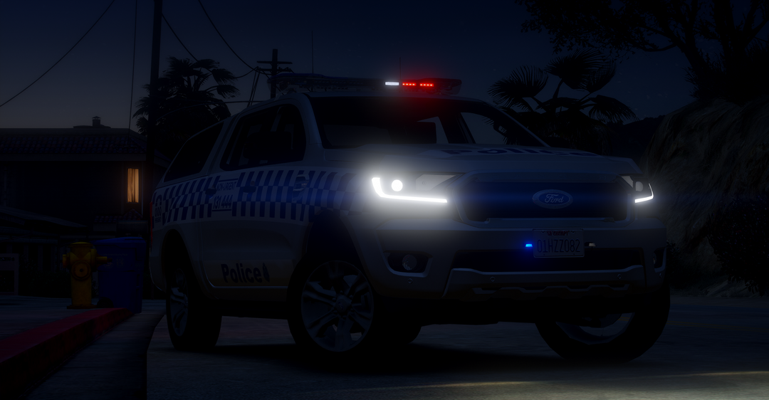 VicPol Ford Ranger XLT 2021 General Duties Marked / Unmarked – Piping ...