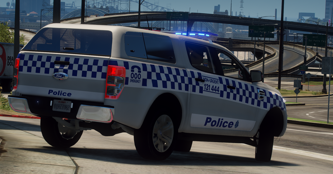 VicPol Ford Ranger XLT 2021 General Duties Marked / Unmarked – Piping ...